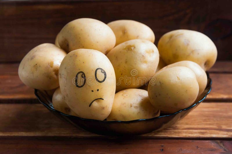 Surprised potato stock image. Image of cooking, heap - 130220301
