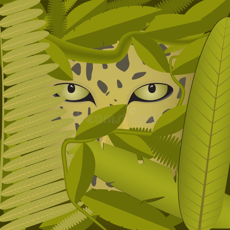 Predator eyes stock vector. Illustration of danger, panther - 5226179