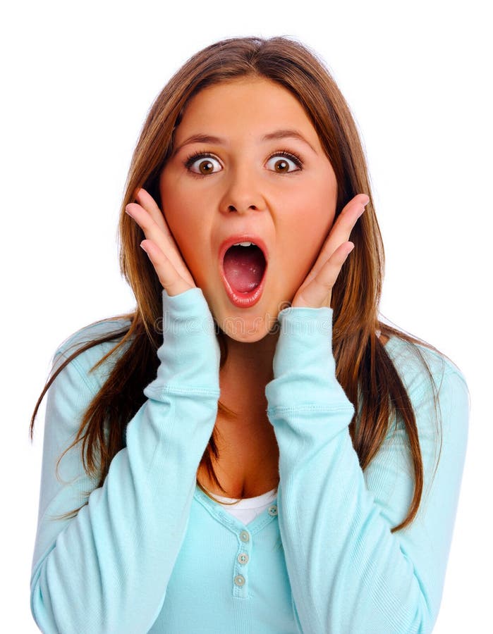 Eyes wide open stock photo. Image of caucasian, teenager - 17323714