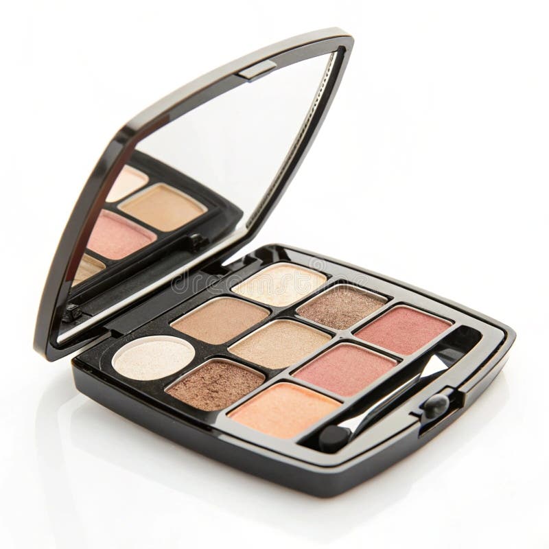 Eyeshadow compact stock illustration. Illustration of cosmeticsproduct ...