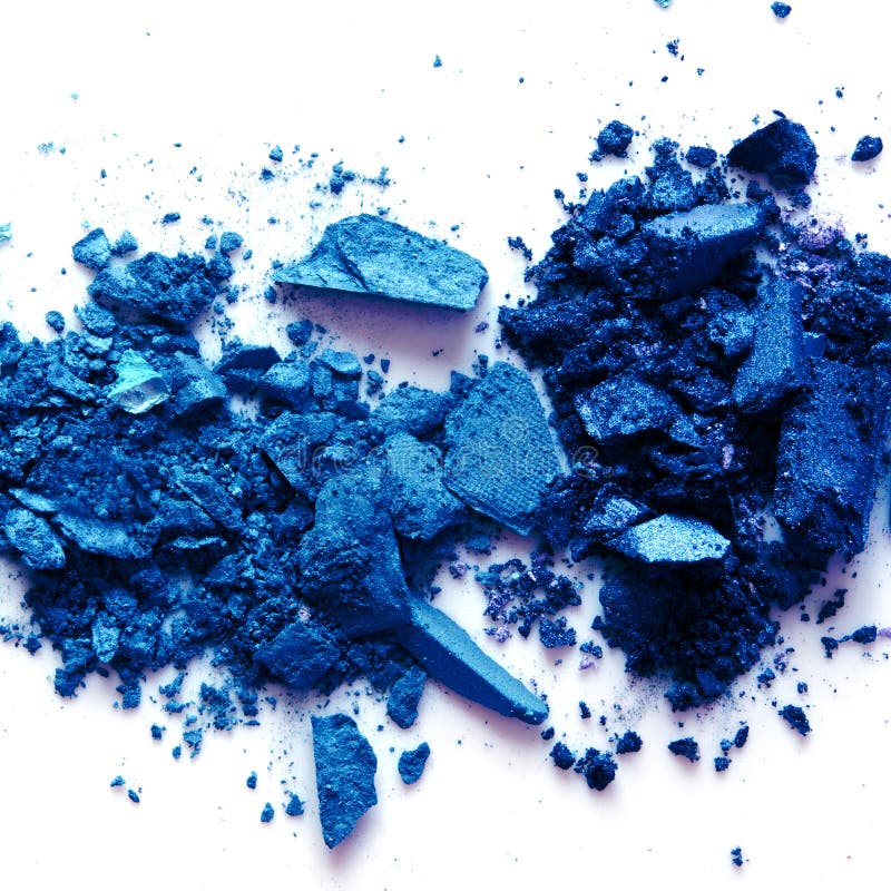 Eyeshadow Cosmetic Powder Scattered. Color of the Year 2020 Classic ...