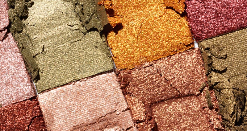Eyeshadow Palette Close Up Texture Stock Image - Image of salon ...
