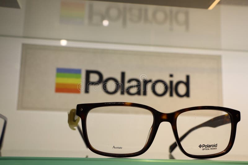 Eyewear Accessory Displayed in Front of Vision Care Sign Editorial ...