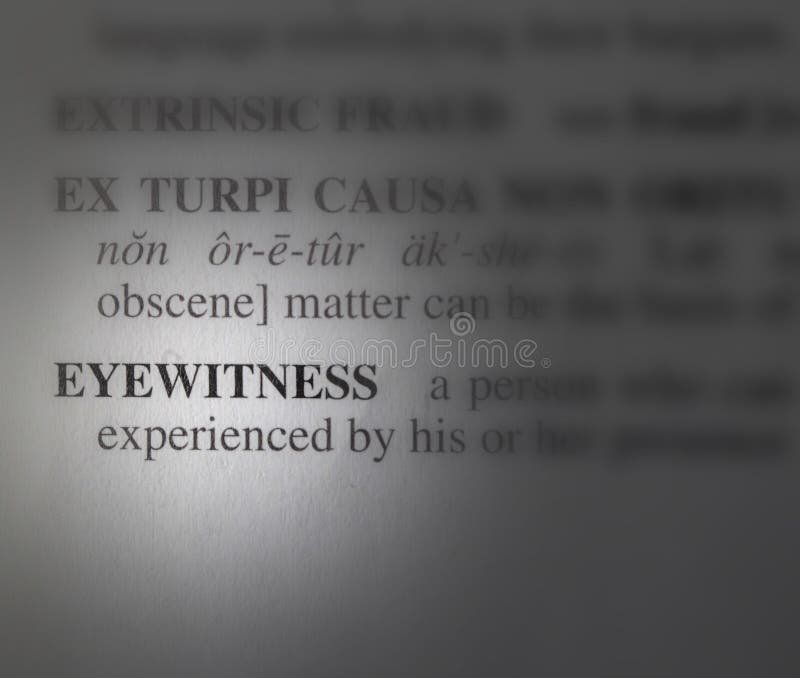 Eyewitness stock photo. Image of language, english, jury - 312973224