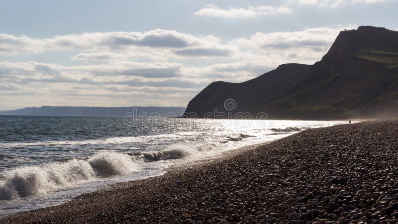 Eype Beach Dorset stock image. Image of scenery, destination - 33326193