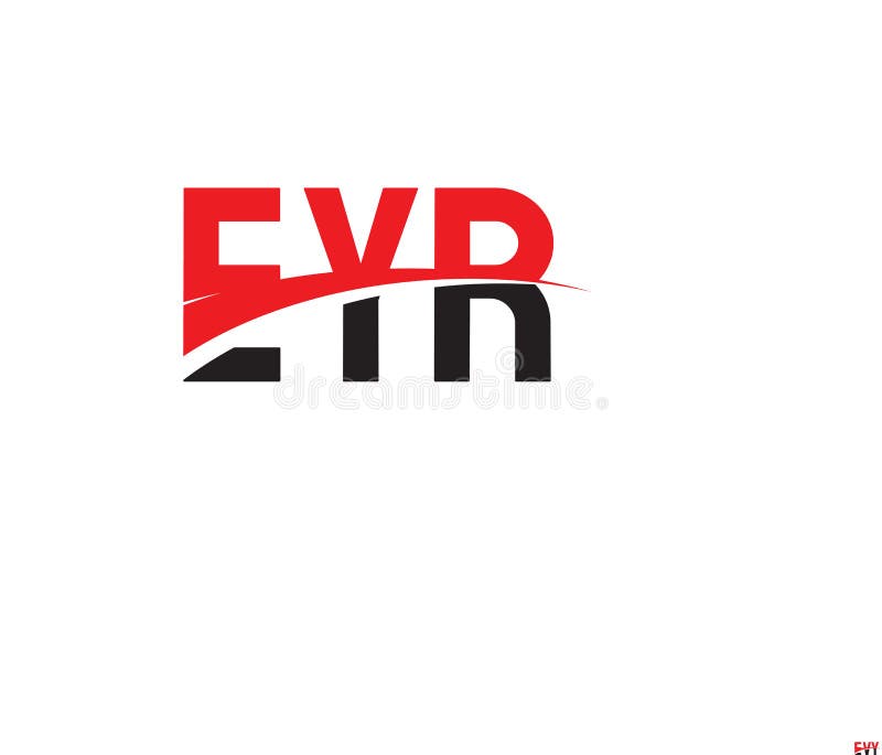 EYR Letter Initial Logo Design Vector Illustration Stock Vector ...