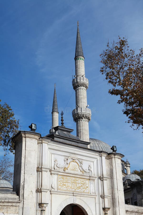 Eyup Sultan Mosque, Istanbul. Stock Photo - Image of symbol, eyup: 28208498