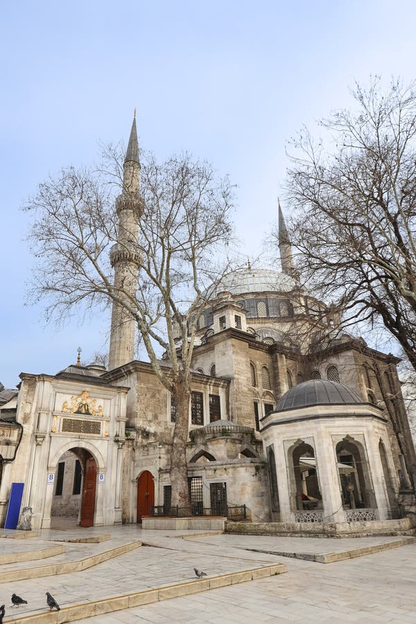 Eyup Sultan Mosque in Istanbul Stock Photo - Image of estate, sultan ...