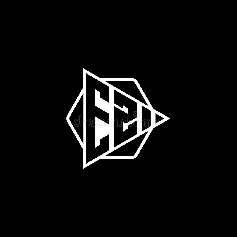 EZ Logo Monogram Triangle Play Button Stock Vector - Illustration of ... EZ Logo Monogram Triangle Play Button Stock Vector - Illustration of ...