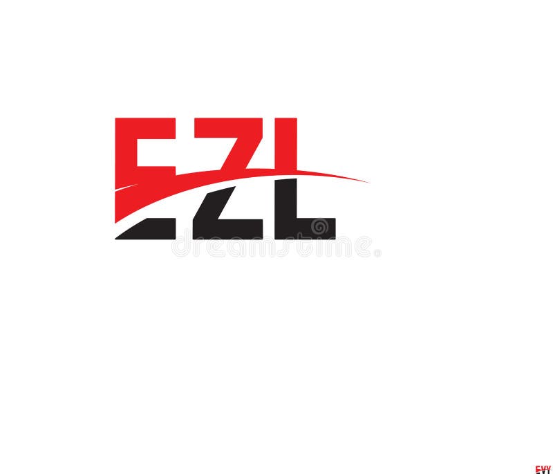 EZL Letter Initial Logo Design Vector Illustration Stock Vector ...
