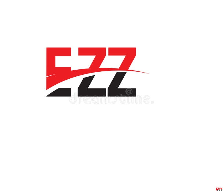 EZZ Letter Initial Logo Design Vector Illustration Stock Vector ...
