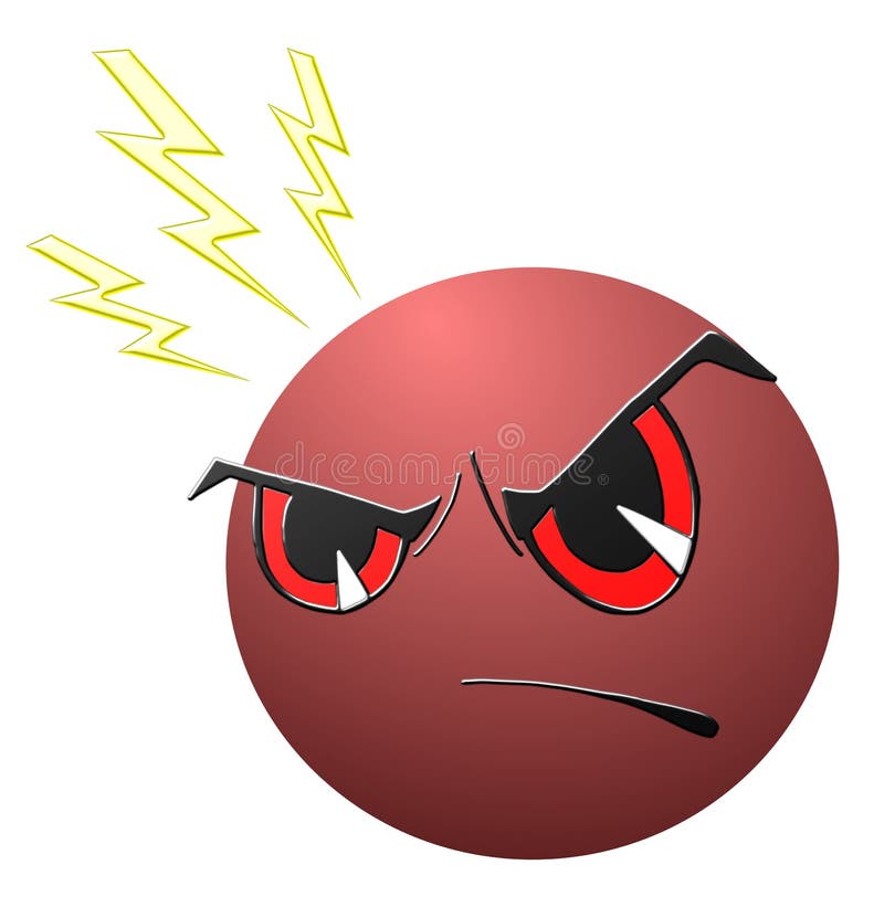 Fâché photo stock. Illustration du objet, colère, impliquer - 17495644