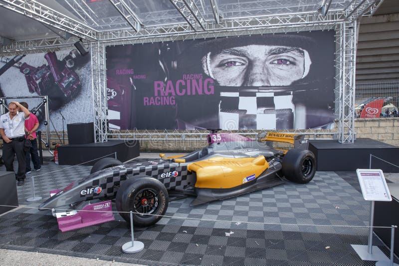 Fórmula Renault 3 5 Series 2014 Imagen editorial - Imagen de pista ...