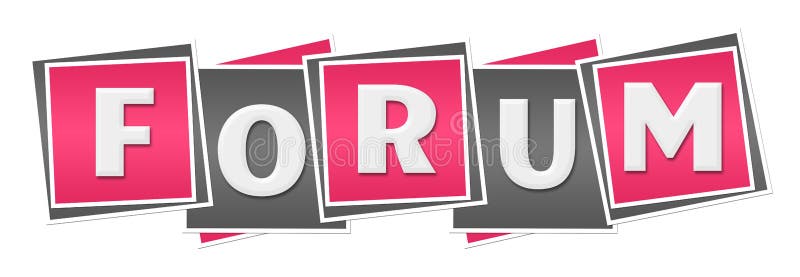 Fórum Rosa Cinzento Quadriculado Ilustração Stock - Ilustração de ...