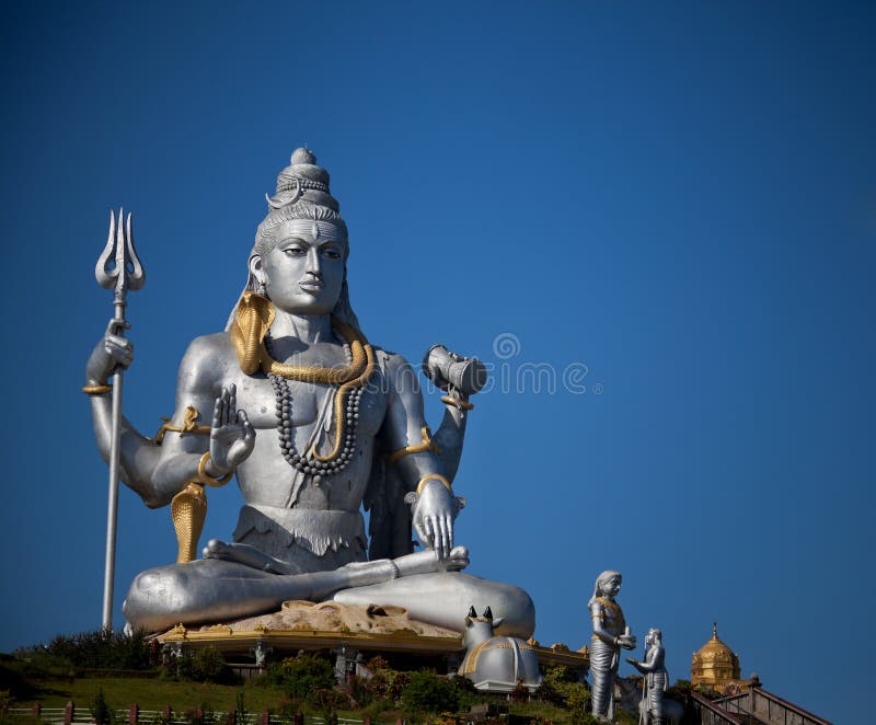 Gud Shiva fotografering för bildbyråer. Bild av shiva - 122681021