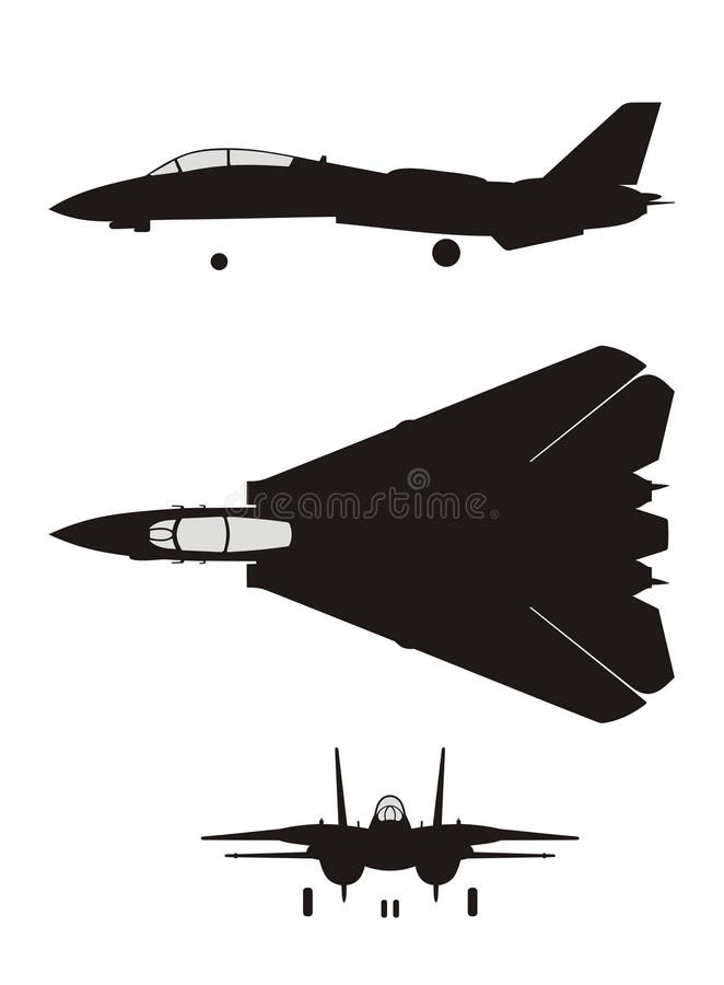 F-14 tomcat stock vector. Illustration of forces, bomb - 84406243
