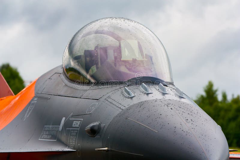 F-16 Canopy Stock Image - Image: 20561421