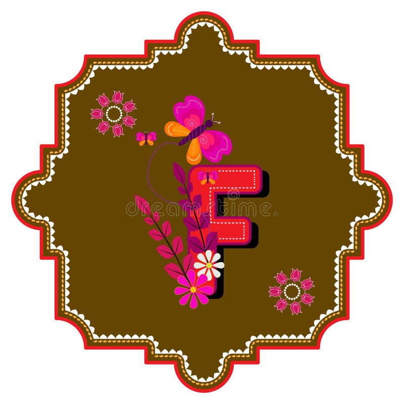 Alphabet from Butterflies, Letter `S` Stock Vector - Illustration of ...