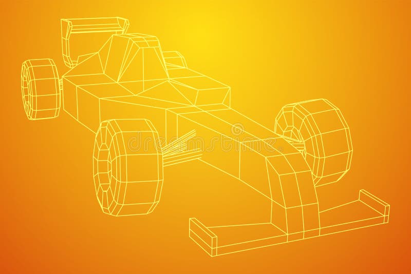 Formula One Blueprint Stock Illustrations – 111 Formula One Blueprint ...
