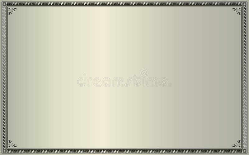Decorative Frame Border Luxurious Silver Theme Ornamental Decorative ...