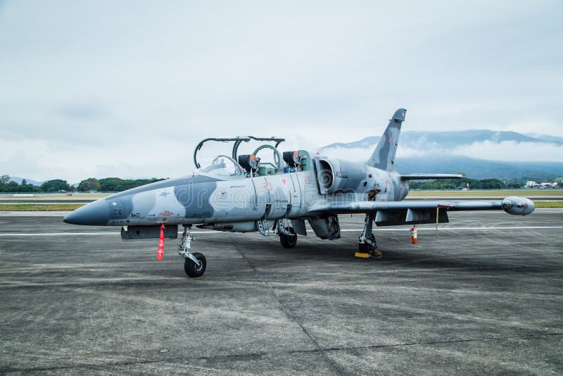F-5E Fighter Jet Plane in Airport Editorial Stock Photo - Image of thai ...