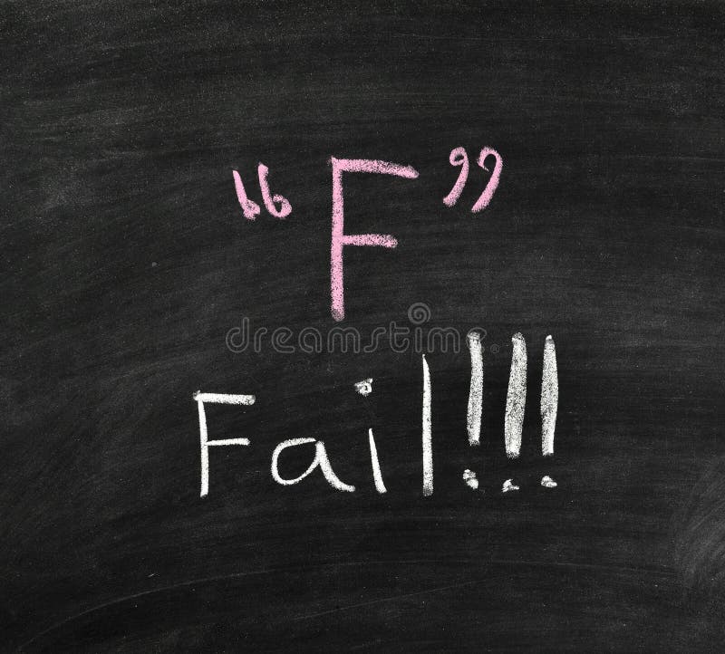 F fail stock photo. Image of teacher, education, text - 28847054