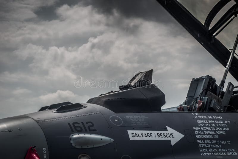 Open Cockpit Of Su27 Jet Editorial Photography Image Of