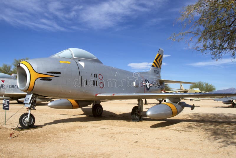 F-86H Sabre editorial stock image. Image of plane, vintage - 48438049