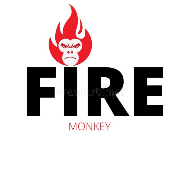 Angry Fire Monkey Stock Illustrations – 65 Angry Fire Monkey Stock ...