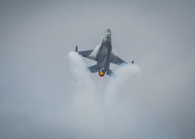 F16 jet stock photo. Image of military, afterburner, aircraft - 56032672