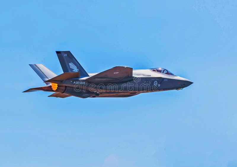 F-35A Joint Strike Fighter editorial photo. Image of force - 141535106
