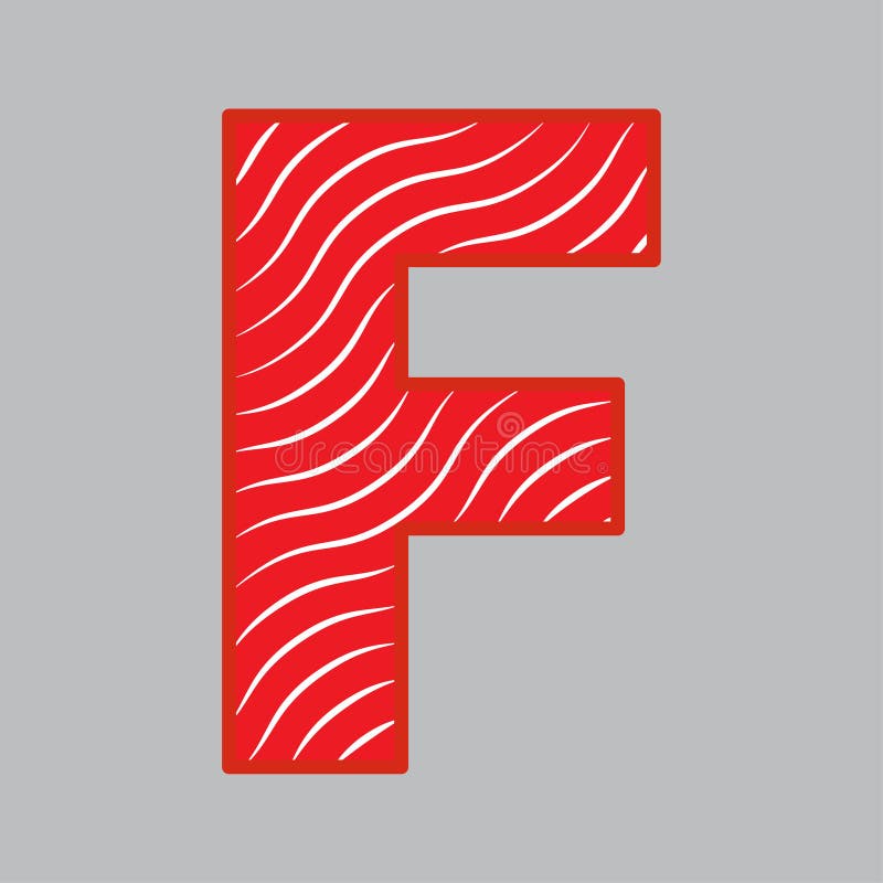 F LETTER ICON ALPHABET VECTOR Stock Vector - Illustration of ...