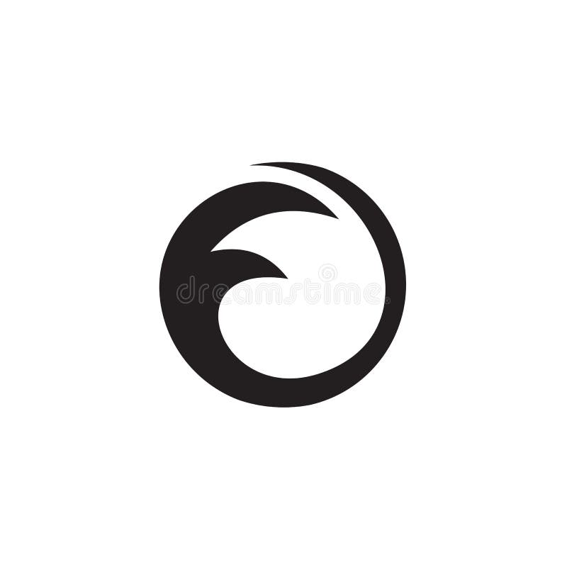 Simple Rounded Emblem Guitar Head Vector Logo Design Stock Vector ...