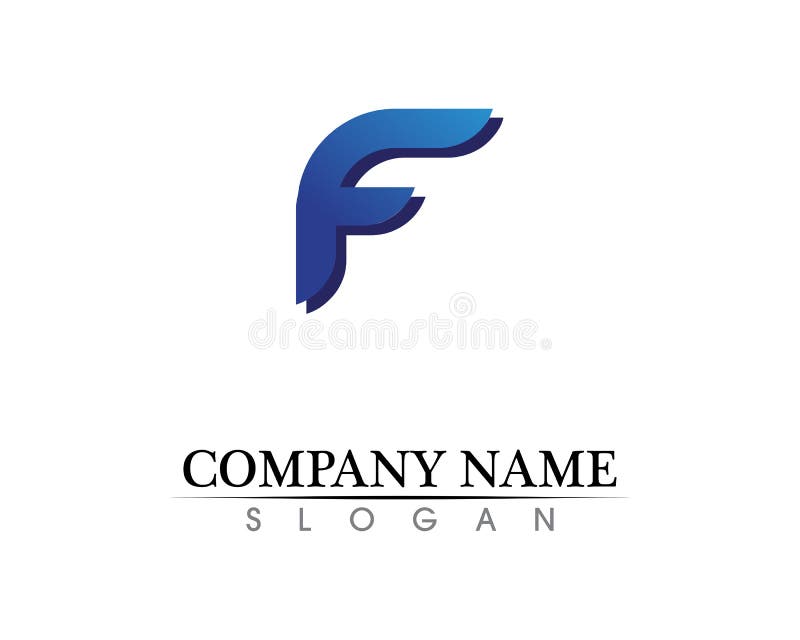 F Letter Logo and Symbols Template Vector Icons Stock Vector ...