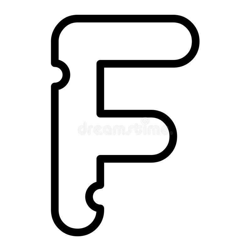 F Letter Typeface, Vector Mice Cheese Uppercase Font. Stock Vector ...