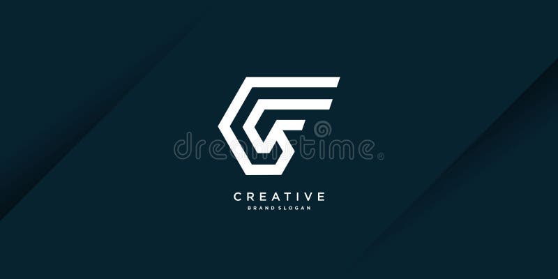 F Logo for Initial Company or Person Premium Vector Part 3 Stock Vector ...