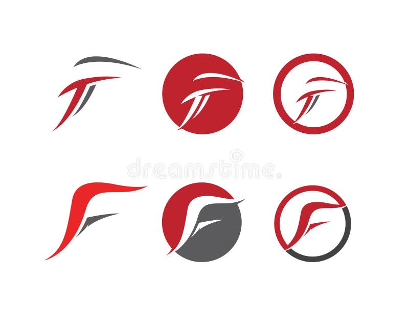 F Logo Letter and Symbols stock vector. Illustration of globe - 213111696