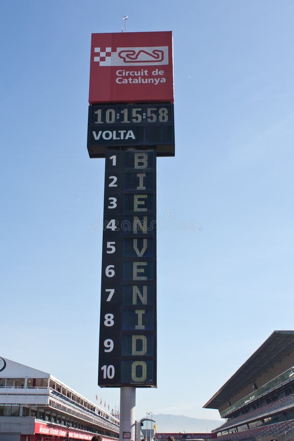 F1 Paddock Barcelona editorial image. Image of team, racing - 31131120