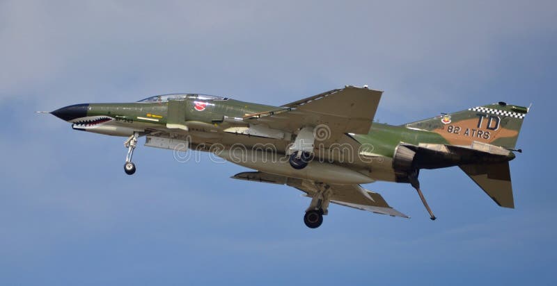 F-4 Phantom Fighter Jet editorial photo. Image of tailhook - 77785786