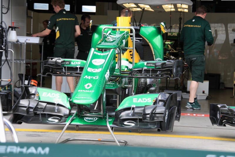 Formula One Caterham Race Car Stock Photos - Free & Royalty-Free Stock ...