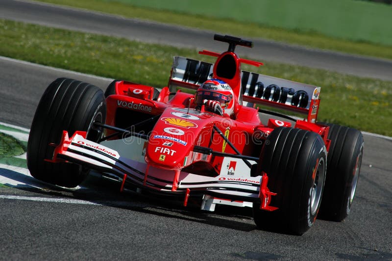 F1 2005 - Rubens Barrichello Ferrari Fotografia Stock Editoriale ...
