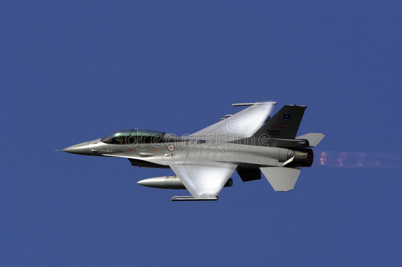 F-16 editorial photography. Image of blue, logo, flying - 37345542