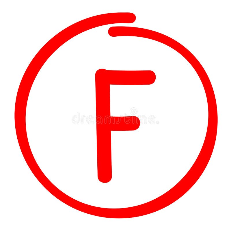 F Grade Illustration Stock Illustrations – 129 F Grade Illustration ...