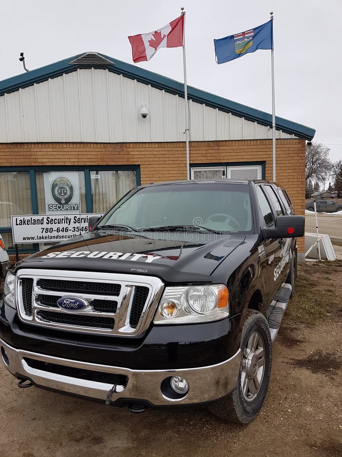 Security Guards Vehicle at Office Editorial Photography - Image of lake ...