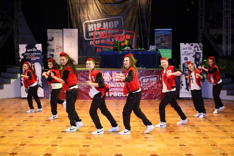F-team Dance at Hip Hop International Cup Editorial Photography - Image ...
