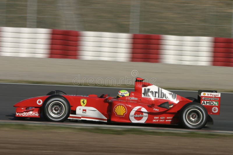 F1 2006 - Felipe Massa Ferrari Editorial Stock Image - Image of ...
