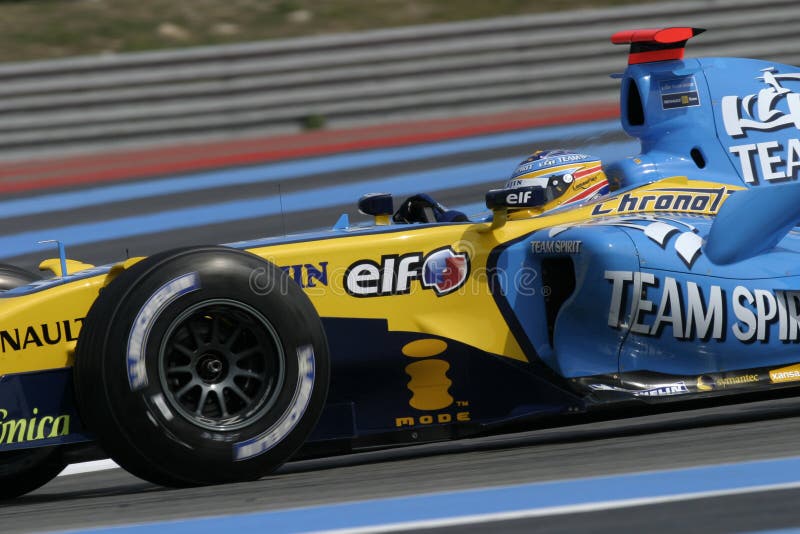 F1 2006 - Fernando Alonso Renault Editorial Photography - Image of ...
