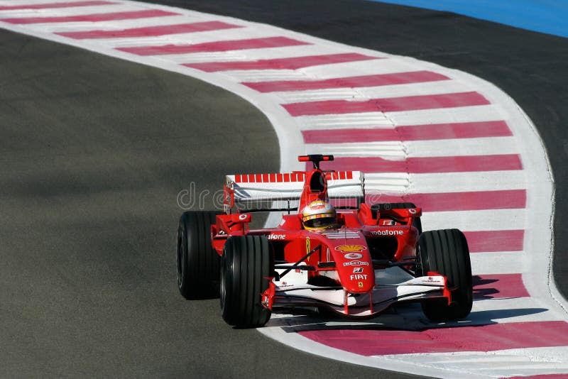 F1 2006 - Luca Badoer Ferrari Editorial Stock Photo - Image of prix ...