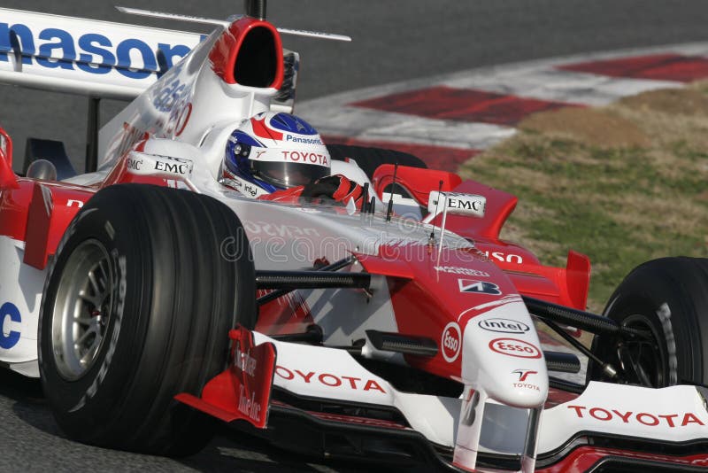 F1 2006 - Olivier Panis Toyota Editorial Image - Image of panis ...