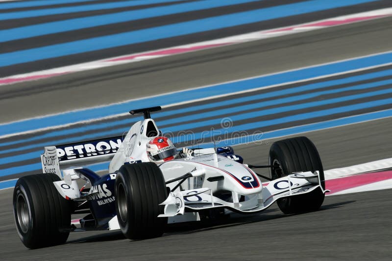 F1 2006 - Robert Kubica BMW Sauber Editorial Photography - Image of ...